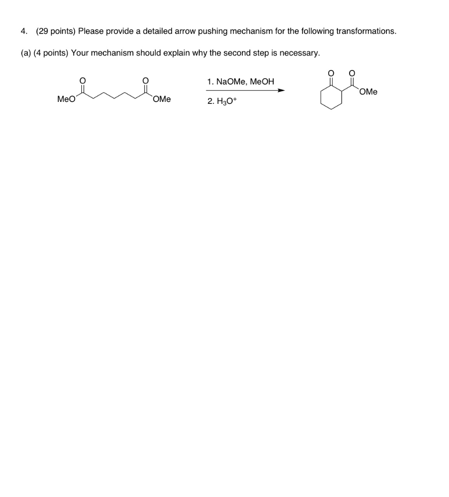 Solved 4. (29 points) Please provide a detailed arrow | Chegg.com