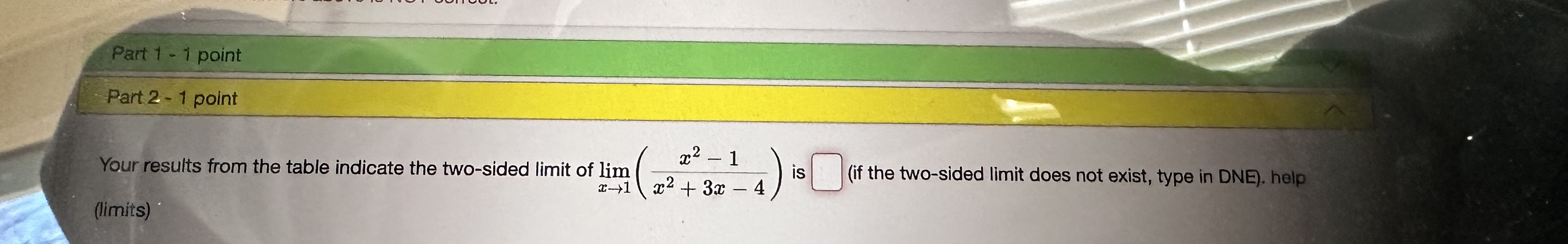 Solved Your Results From The Table Indicate The Two Sided