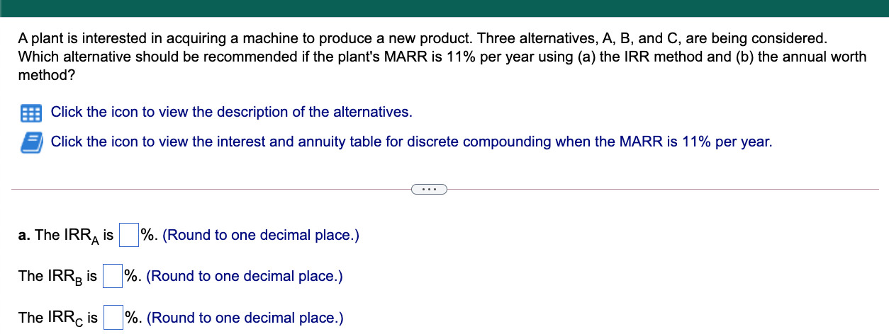 Solved Hello, I tried to figure out how to calculate IRR | Chegg.com