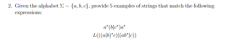 Given r,s, and t as regular expressions, the | Chegg.com