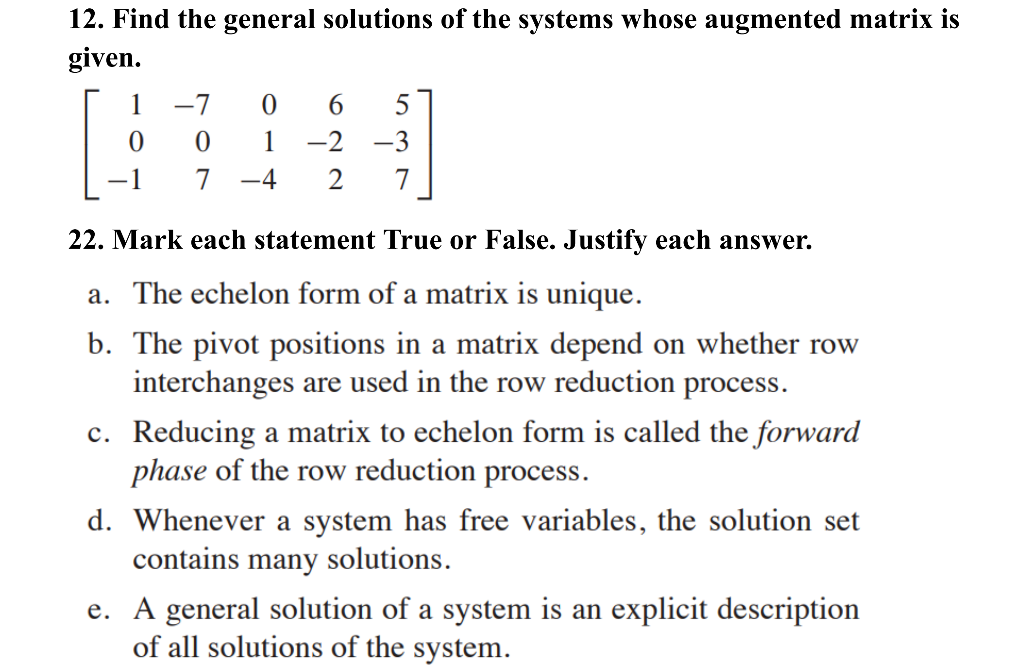 Solved Find the general solutions of the systems whose | Chegg.com