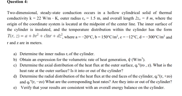 Solved Two-dimensional, steady-state conduction occurs in a | Chegg.com
