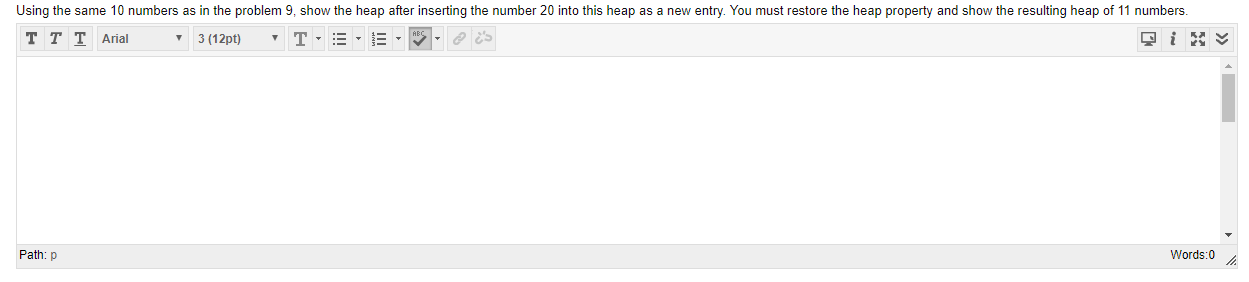 Solved Just Some Basic Questions About Heaps And Arrays