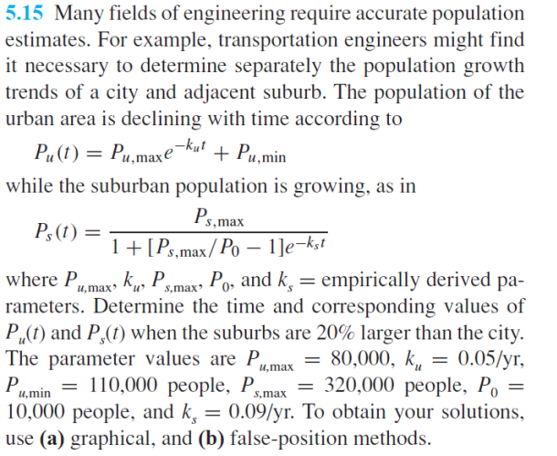 Solved 5.15 Many fields of engineering require accurate | Chegg.com
