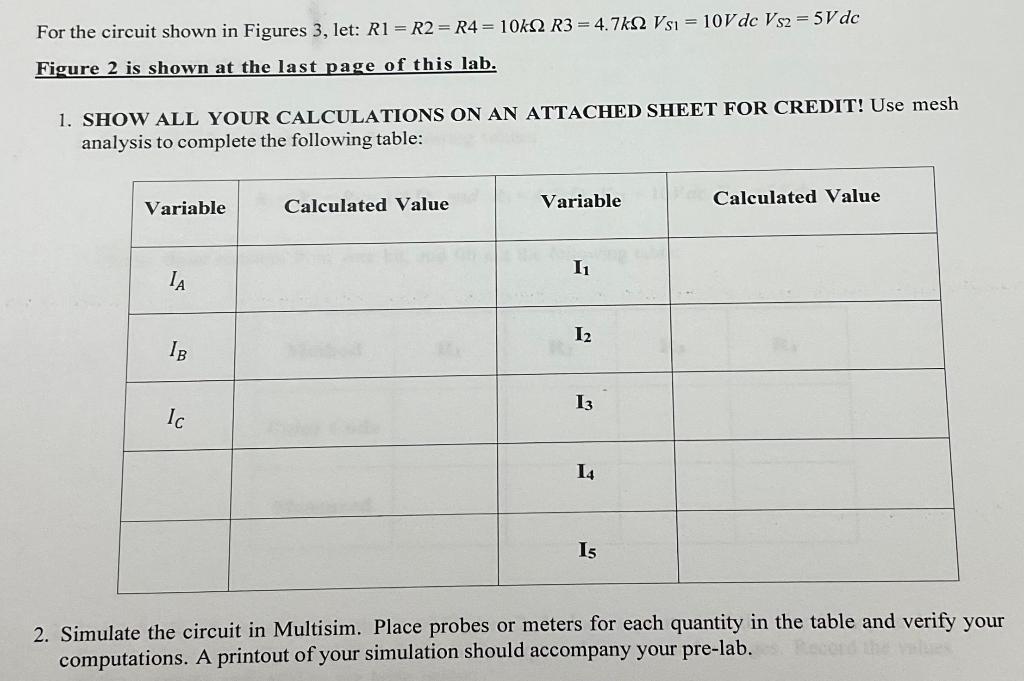 Solved For the circuit shown in Figures 3, let: R1 = R2 = R4 | Chegg.com