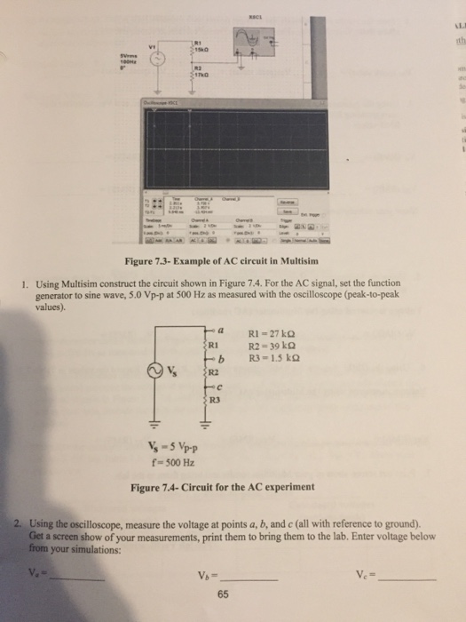 Solved Multisim has two ways to generate a sinusoidal | Chegg.com