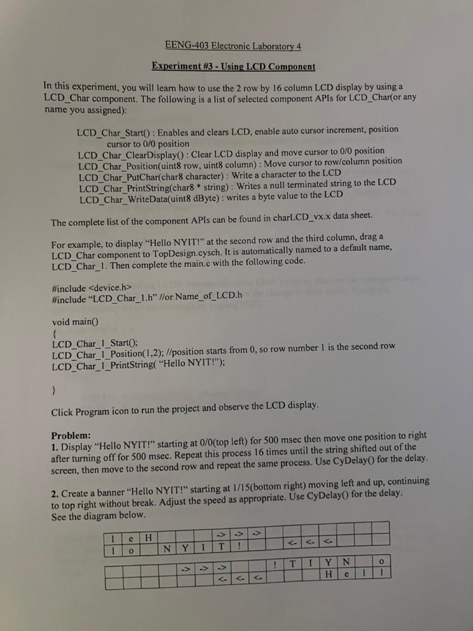 Using C language please write the code for following. | Chegg.com