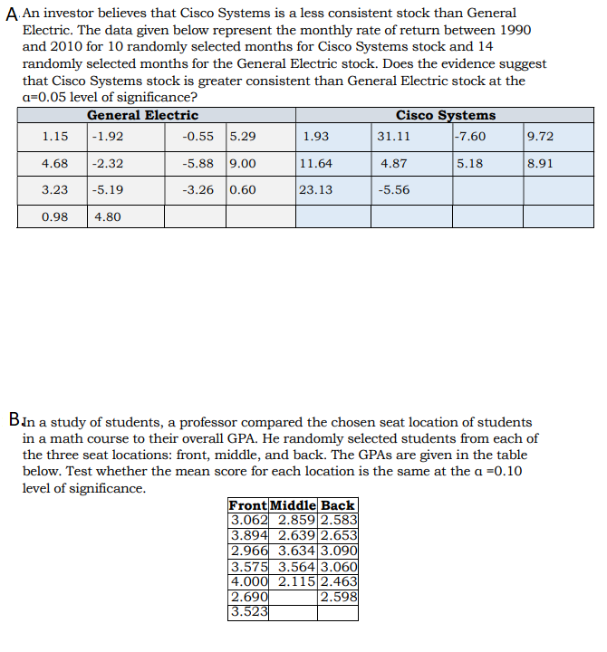 Solved Please answer questions A and B using a TI 84 | Chegg.com