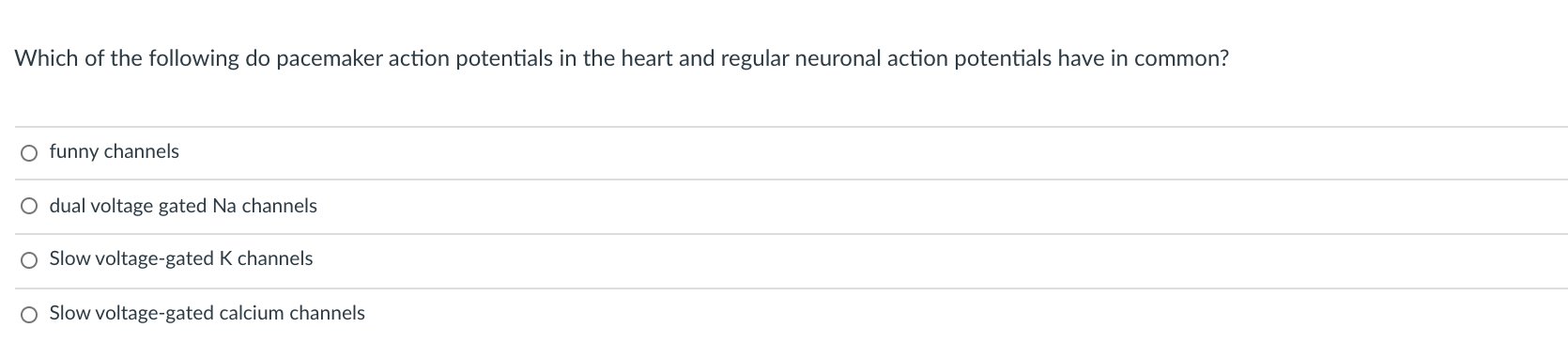 Solved Which of the following do pacemaker action potentials | Chegg.com Solved Which of the following do pacemaker action potentials | Chegg.com