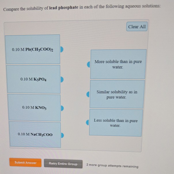 Solved Compare the solubility of silver chromate in each of | Chegg.com