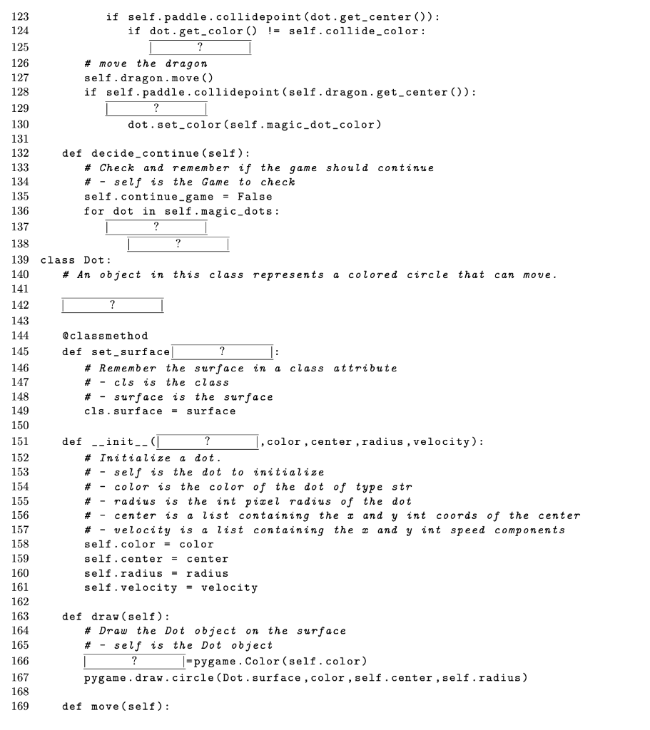 Solved init_method of the Game class bound to when init_ is | Chegg.com