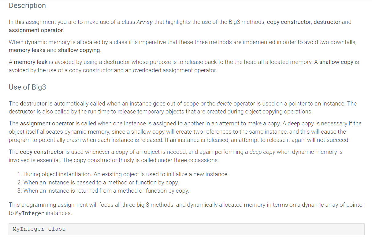 Solved Description In this assignment you are to make use of | Chegg.com
