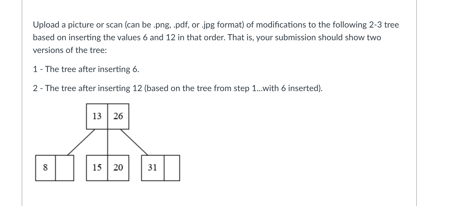 Solved Upload a picture or scan (can be .png, .pdf, or .jpg | Chegg.com