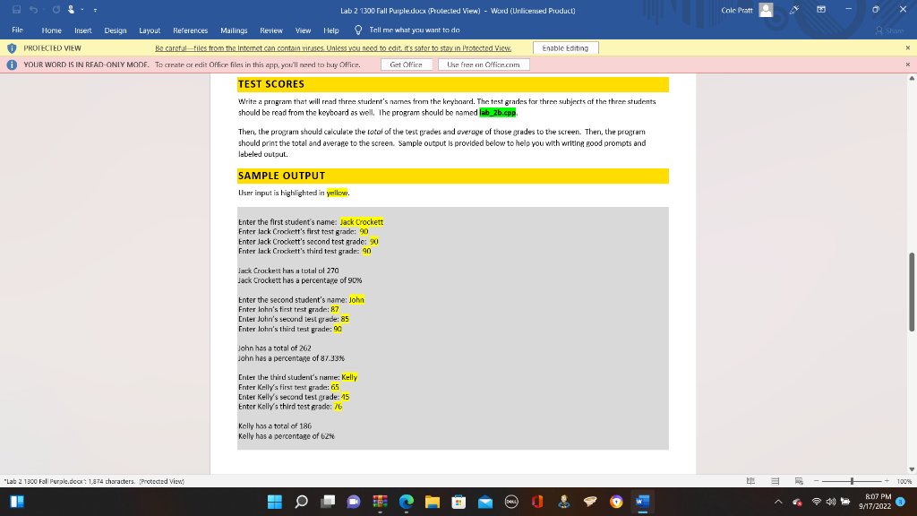 Solved I'm gonna be honest, I had to drop this class last | Chegg.com