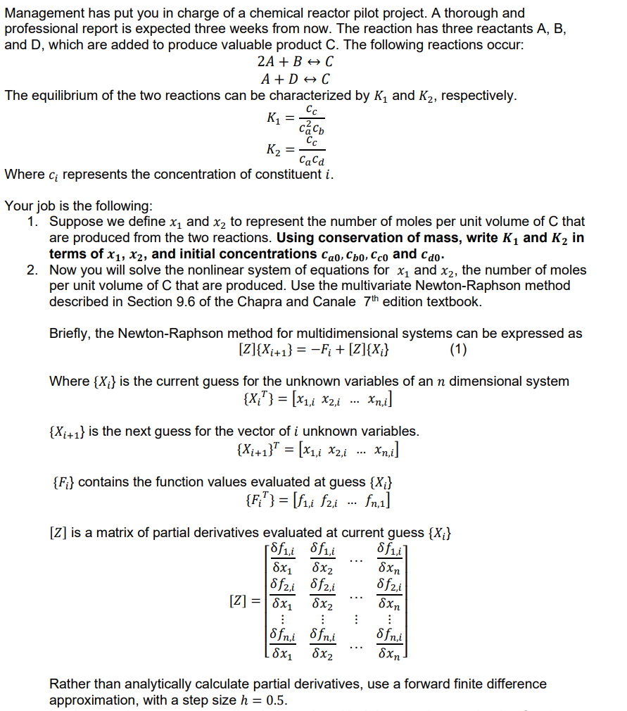 Solved Implement the approach outlined above into Matlab or | Chegg.com