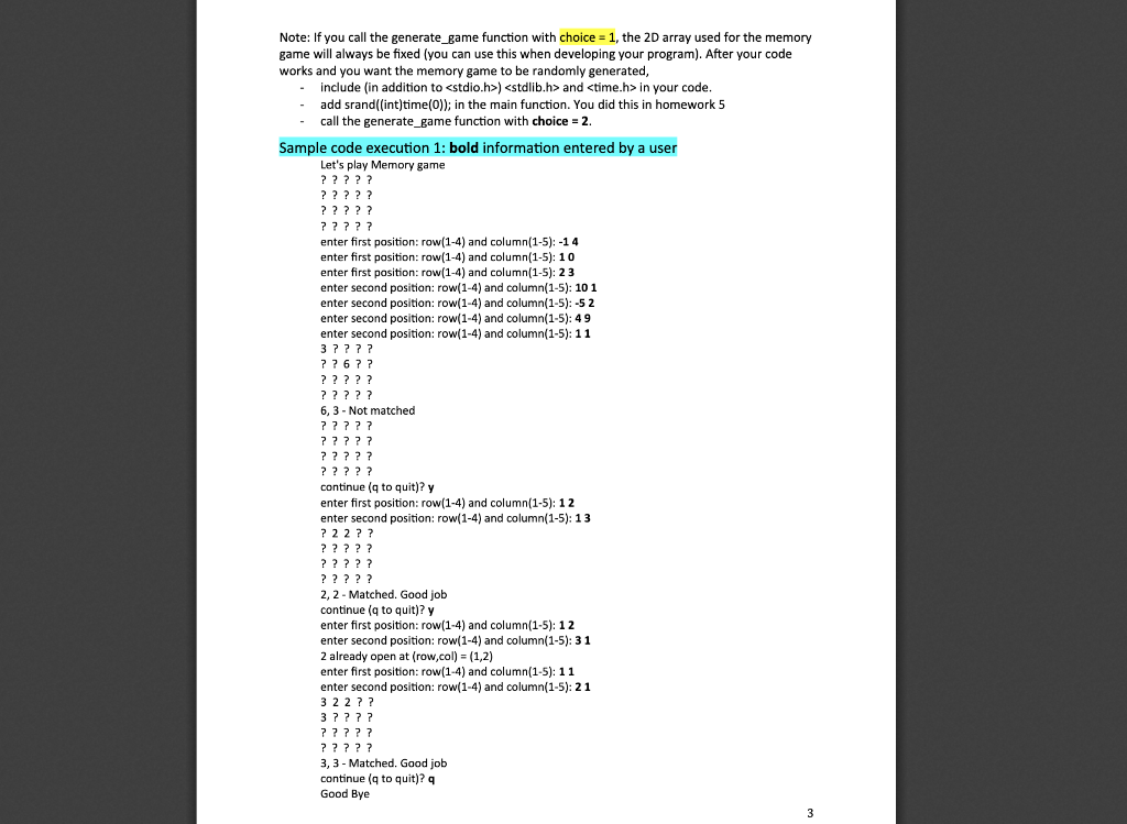 Solved Write an interactive C program that asks a user to | Chegg.com