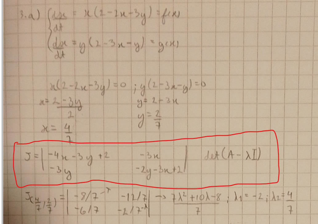 Solved 3. Find all fixed points of nonlinear systems below | Chegg.com