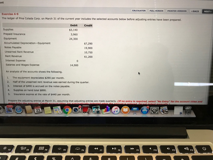 Solved ent CALCULATOR FULL SCREEN PRINTER VERSION BACK NEXT | Chegg.com