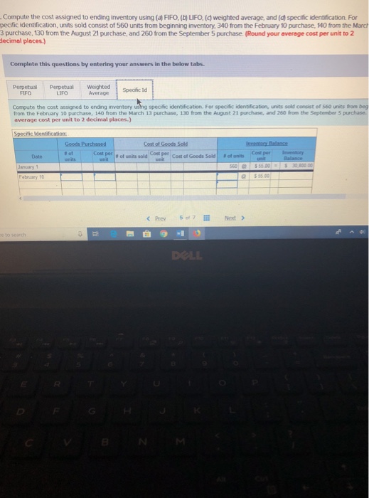 Solved 5Exercises/Problems Help Problem 5-3A Perpetual: | Chegg.com