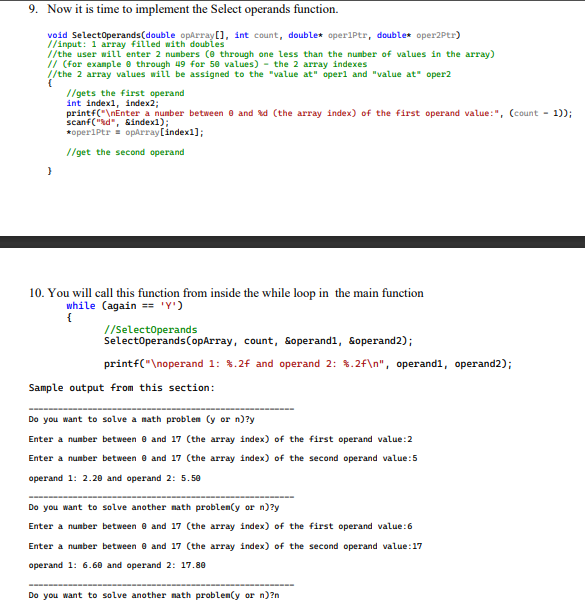 Solved Intro to Programming in C- Bonus Assignment | Chegg.com