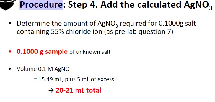 Solved Determine the amount of AgNO3 required for 0.1000g | Chegg.com