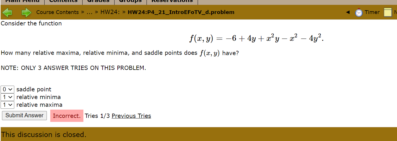 Solved Course Contents >> » HW24: » | Chegg.com