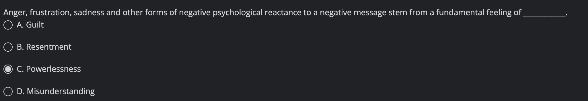Anger, frustration, sadness and other forms of | Chegg.com