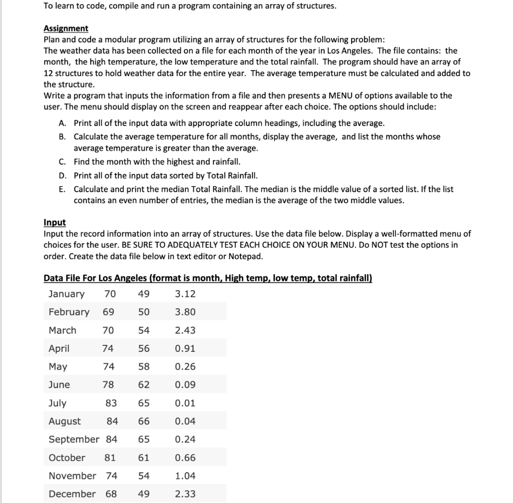 Solved File Processing in a Modular Program Students at | Chegg.com