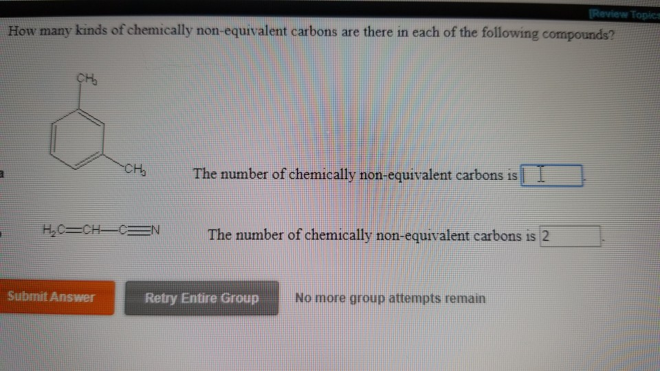 Solved Review Topica How many kinds of chemically | Chegg.com