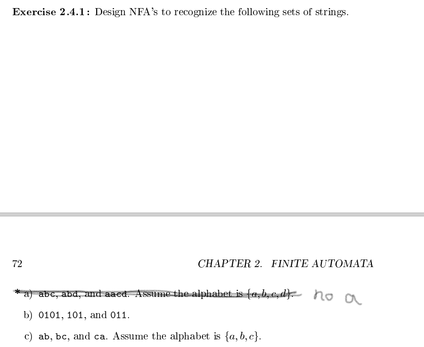 Solved Give DFAs accepting the following languages over the | Chegg.com