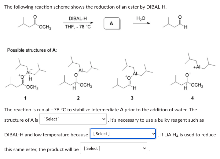 Solved The following reaction scheme shows the reduction of | Chegg.com