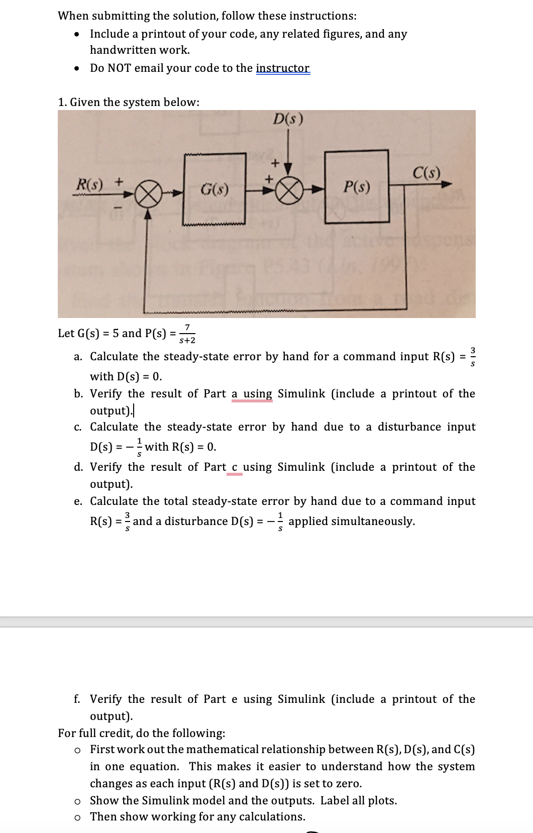 Solved When submitting the solution, follow these | Chegg.com
