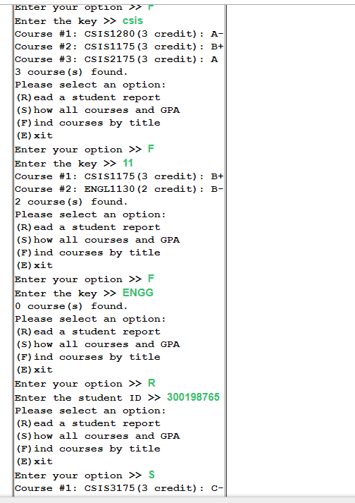 Solved File to submit: A zipped file containing all java | Chegg.com