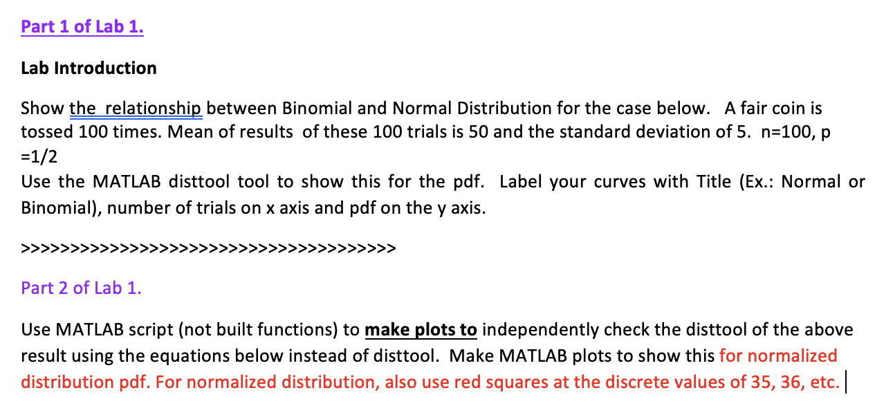 Solved Part 1 of Lab 1. Lab Introduction Show the | Chegg.com