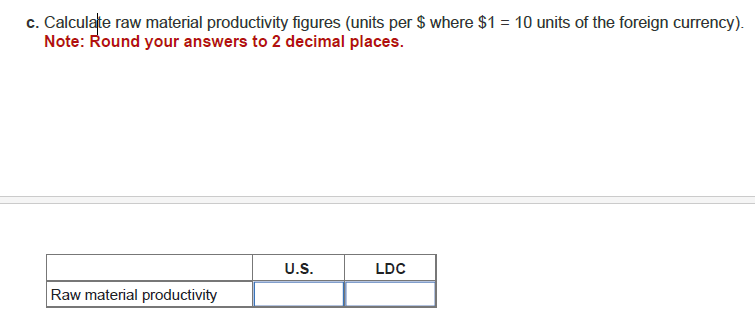 Solved A U.S. manufacturing company operating a subsidiary | Chegg.com