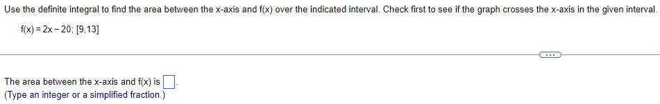 Solved Use the definite integral to find the area between | Chegg.com