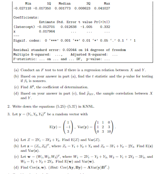 1. Answer the questions below based only on the | Chegg.com
