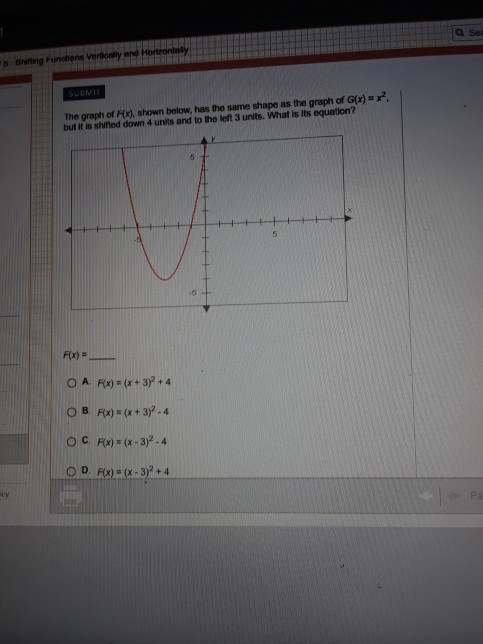 Solved the graph of f(x) is shown below has the same shape | Chegg.com