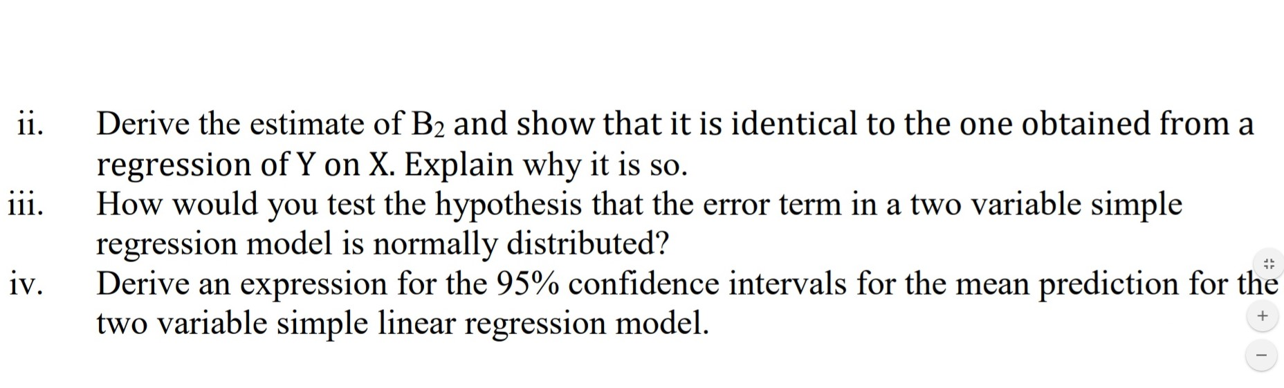 Solved Q5. Let the population regression function be: Yi = | Chegg.com