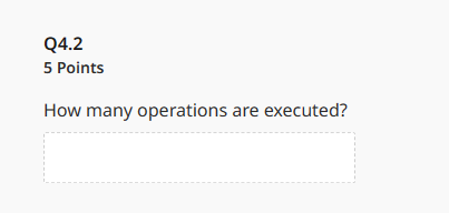 Solved Q4 Evaluate and Count Operations 10 Points Consider | Chegg.com