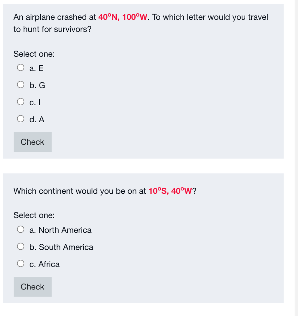 Solved Use the map presented below for Questions 10-14. A | Chegg.com