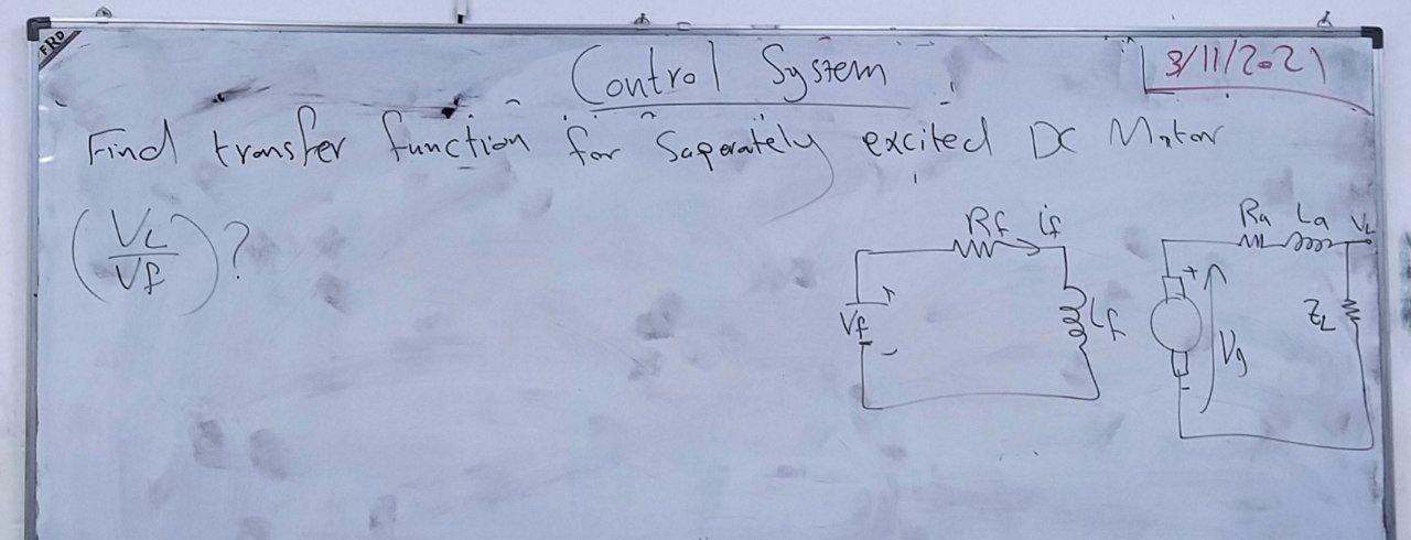 Solved FRD 3/11/2-21 Control System Find transfer function | Chegg.com