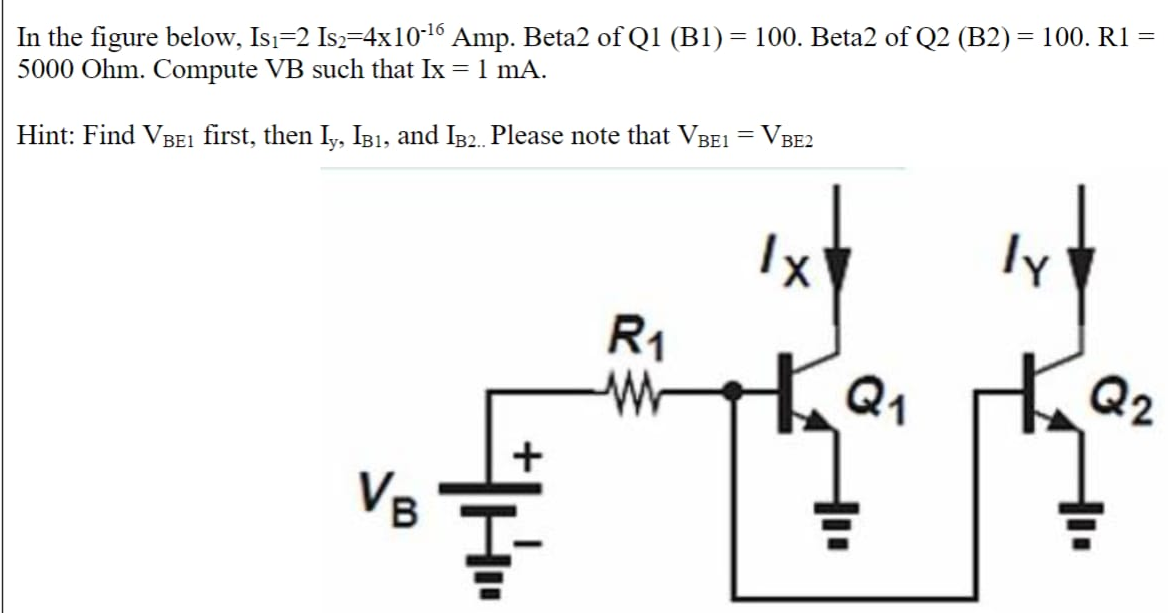 Solved Consider the circuit shown below where Is of | Chegg.com