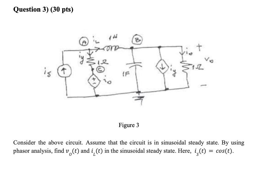 Solved Question 1) (35 pts) Figure 1 a) Find a second-order | Chegg.com