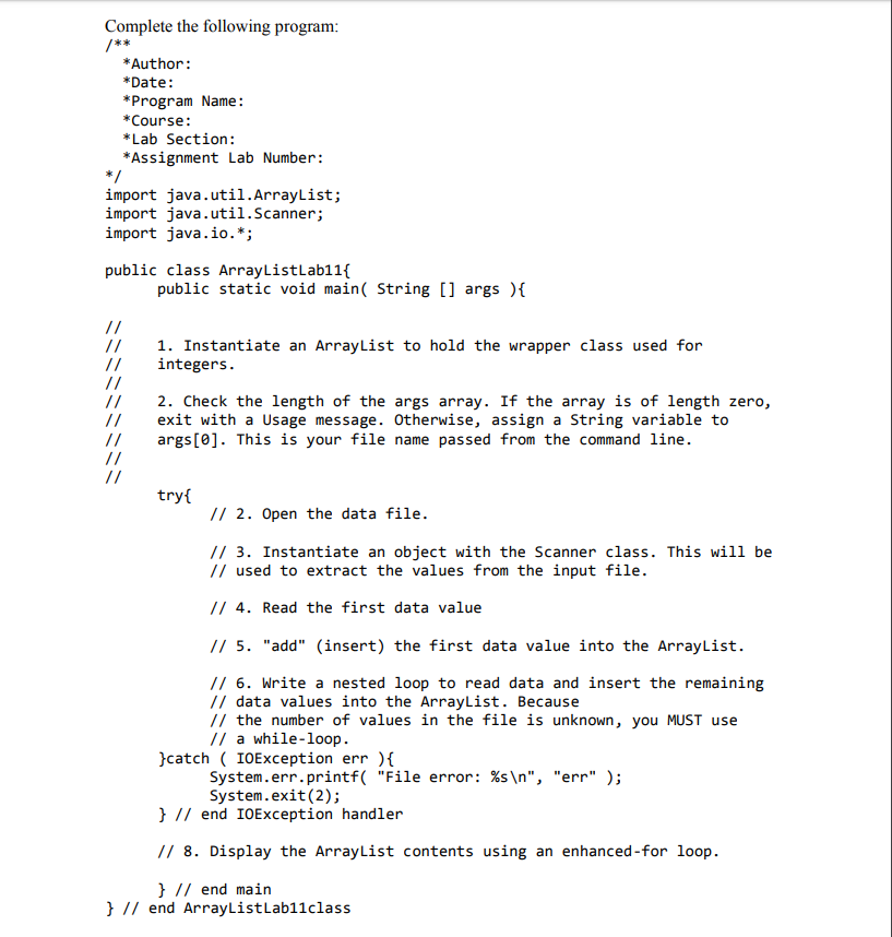 Solved Java The Purpose Of This Assignment Is To Use A 7859