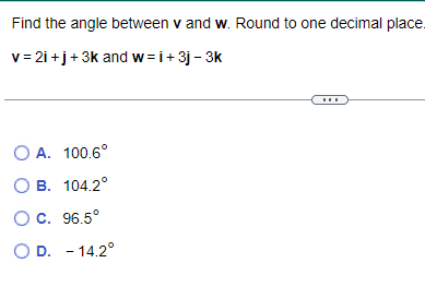Solved Find the angle between \\( \\mathbf{v} \\) and \\( | Chegg.com