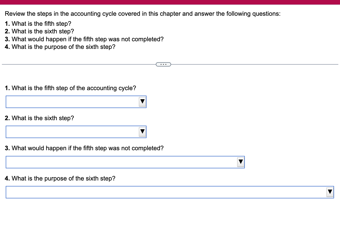 Solved Review the steps in the accounting cycle covered in | Chegg.com