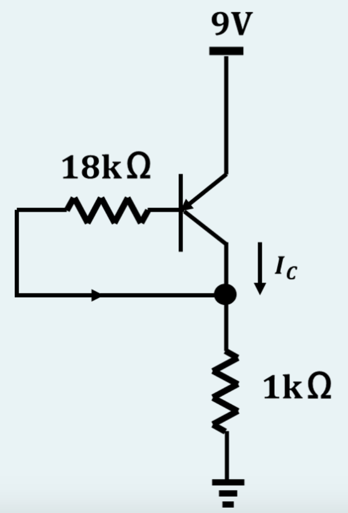 Solved Consider The Following Circuit If Bjt Is In The