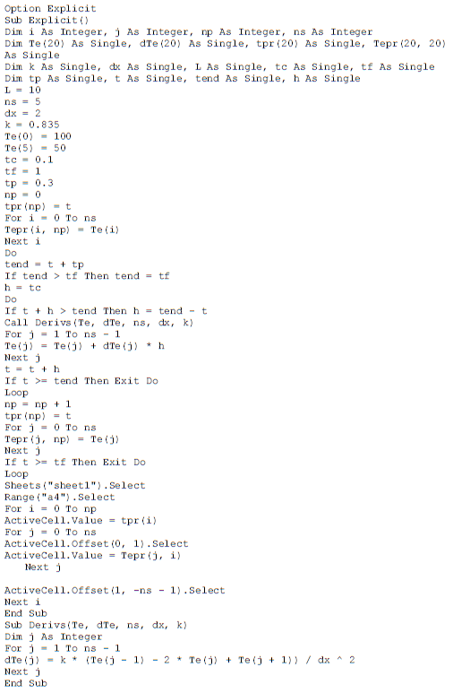 Option Explicit Sub Explicit) Dim i As Integer, ) As | Chegg.com