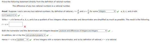 Solved Prove the following statement directly from the | Chegg.com